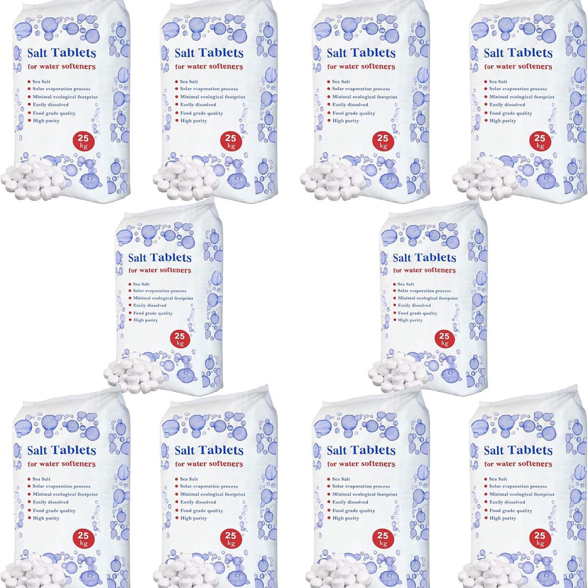HSD 25 Kg Salt Tablets Water Softener Food Grade
